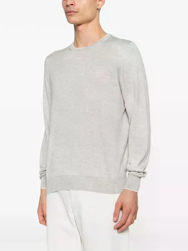 FILERIA Trimmed Knitted Sweater