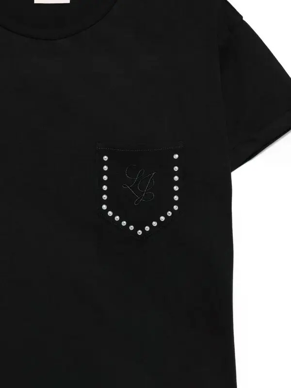 Liu Jo Embellished Pocket T-shirt