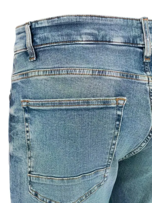 BOSS Slim Fit Jeans With Logo Patch