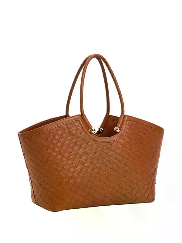 TWINSET Braided-handle Tote Bag