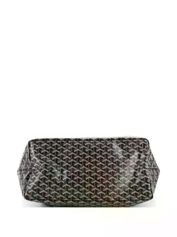 Goyard Saint Louis Coated Canvas Gm Tote Bag - Black