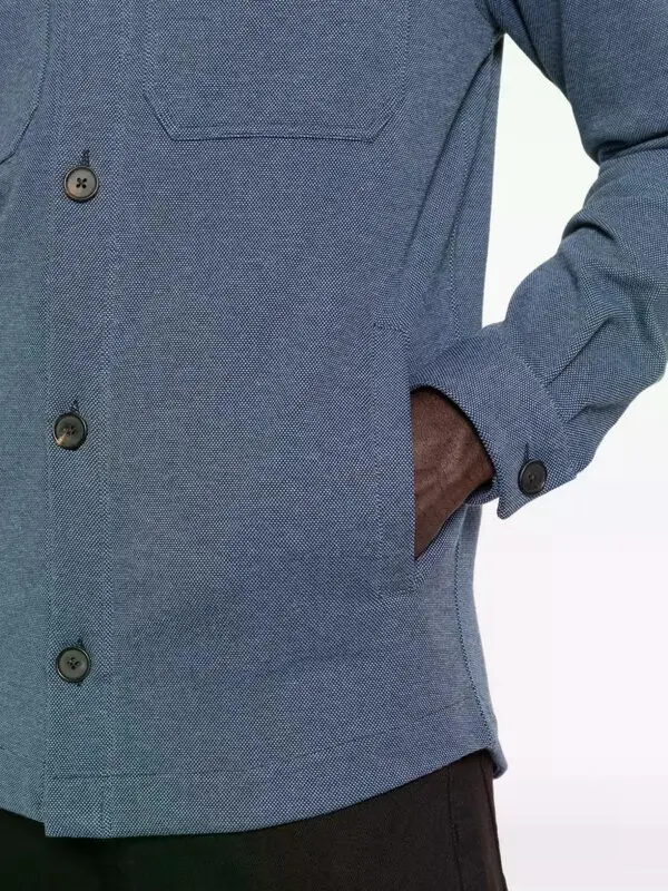 PROFUOMO Classic-collar Shirt Jacket