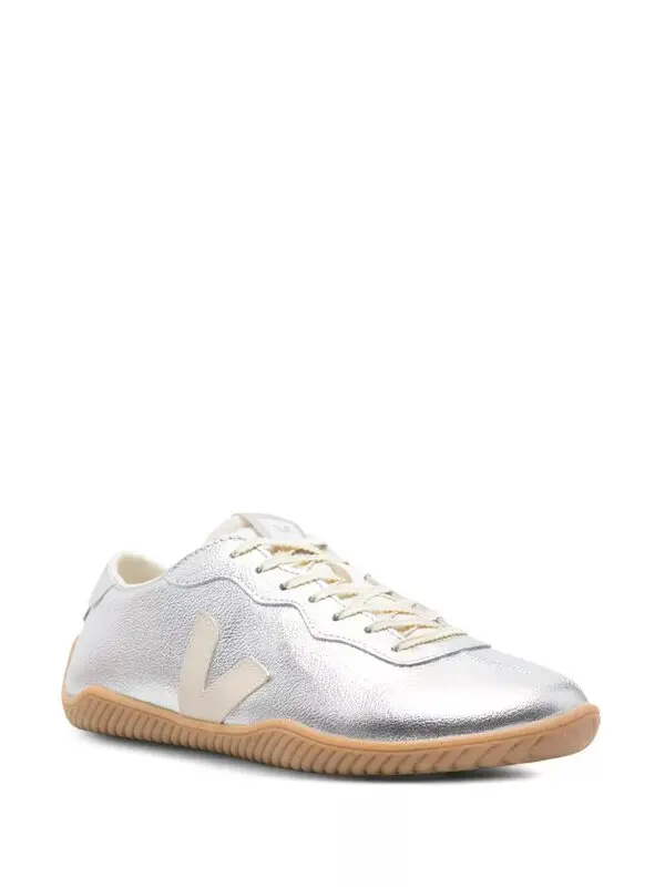 VEJA Jitsu -tone Logo Patch Sneakers - Silver