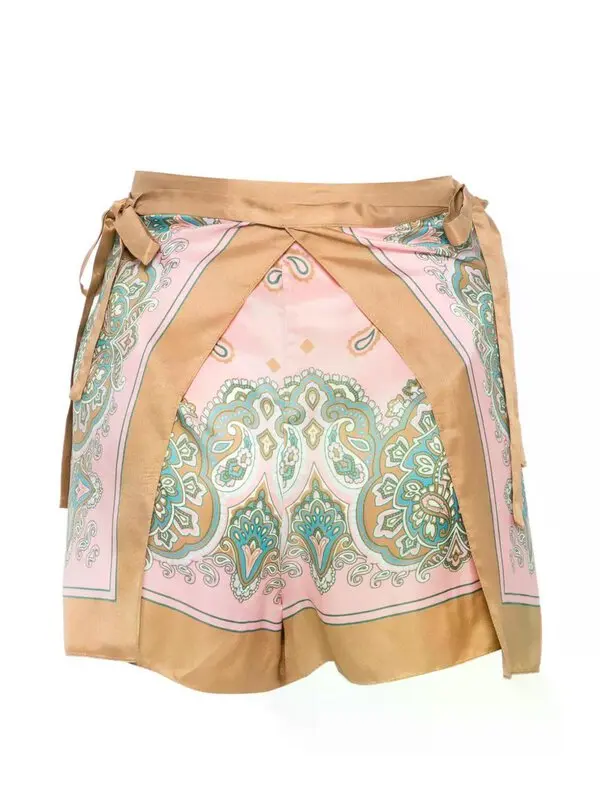 Pinko Paisley Print Tie-waist Pareo