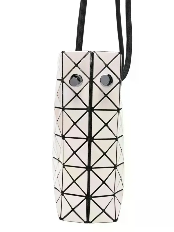 Issey Miyake Geometric Panel Shoulder Bag - Neutrals