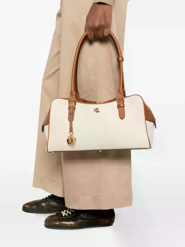 Ralph Lauren Buckle Charm Tote Bag
