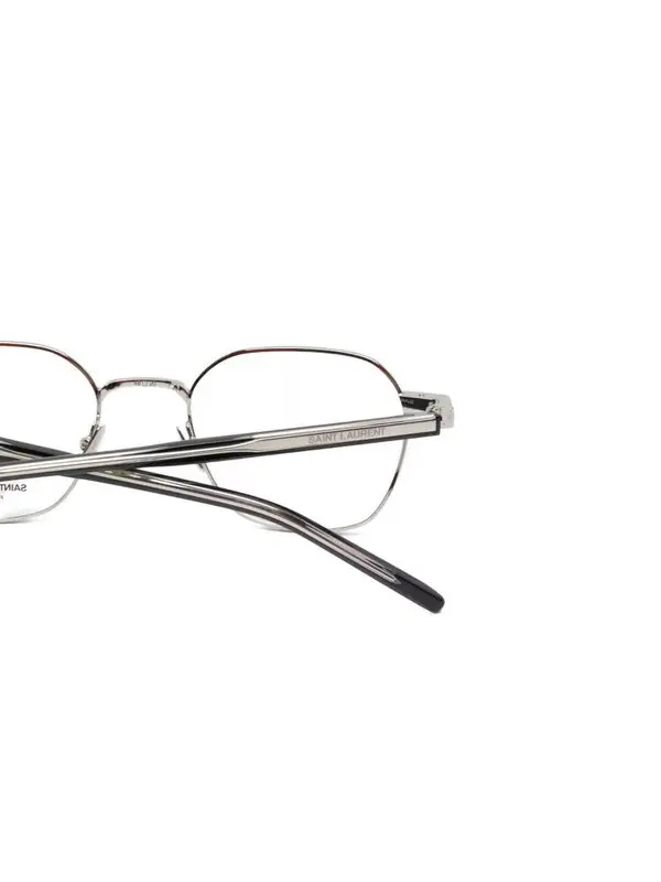 Saint Laurent Geometric Frame Glasses