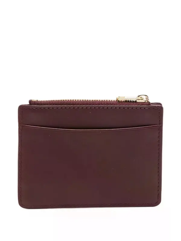 A.p.c. Zip Card Holder - Red