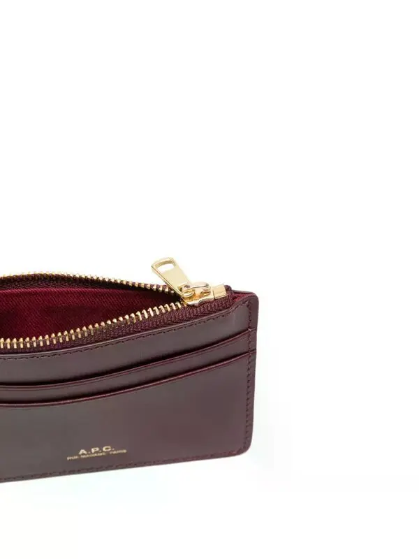 A.p.c. Zip Card Holder