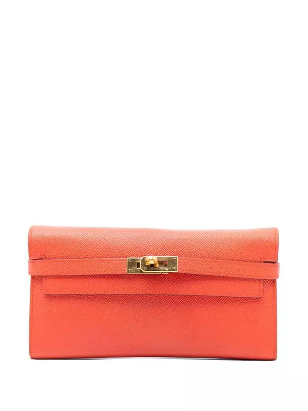 Hermès 2018 Epsom Kelly Longue Wallet