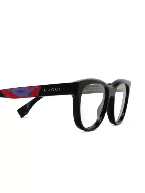 Gucci Acetate Square Frame Eyeglasses