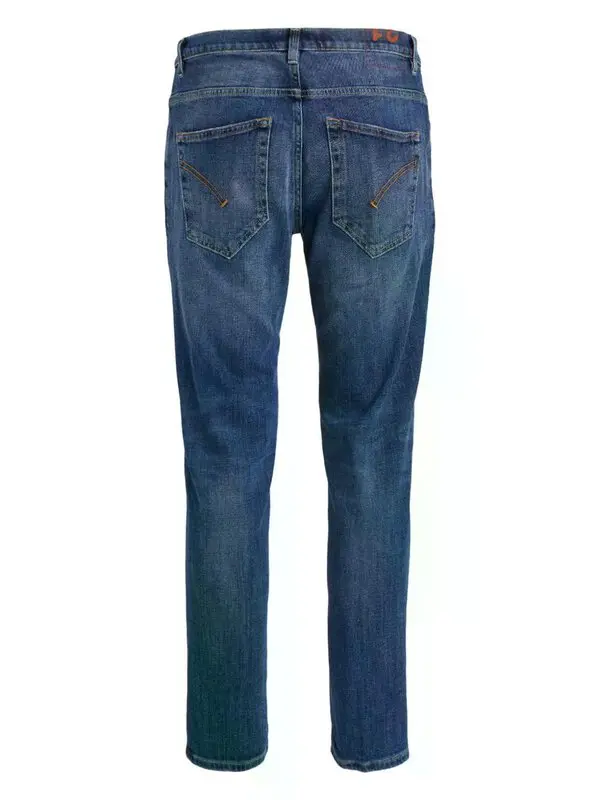 DONDUP Cotton Straight Leg Jeans
