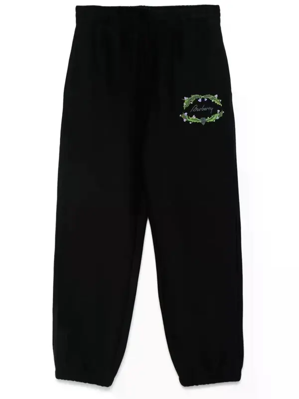 Burberry Logo-embroidered Track Pants