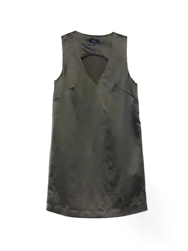 Soeur Cut-out Mini Dress - Green