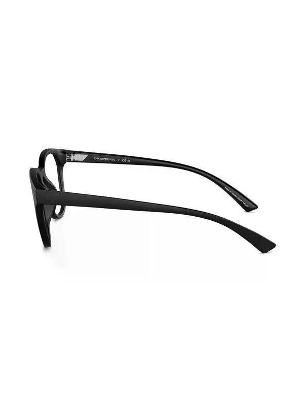 Emporio Armani Acetate Square Frame Eyeglasses
