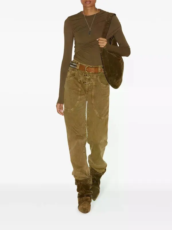 Isabel Marant Étoile Brinley Buckle Jeans