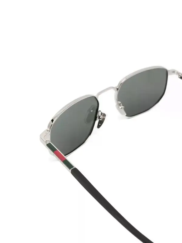 Gucci Geometric Frame Sunglasses