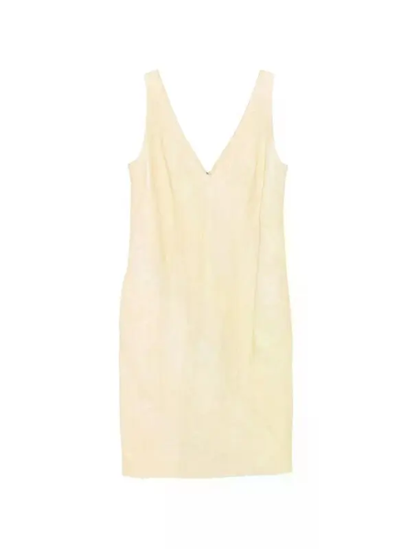 TOTEME V-neck Crinkled Dress