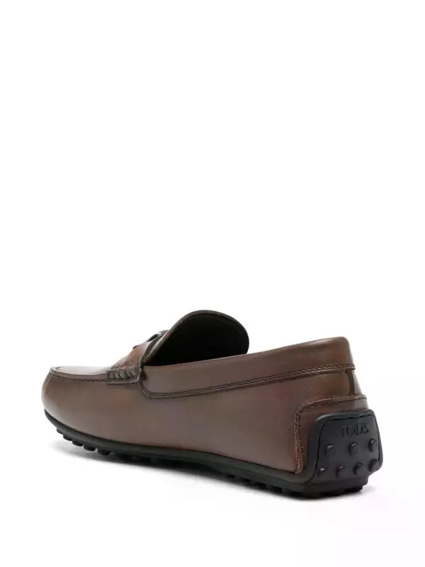TOD'S Gommino Leather Loafers