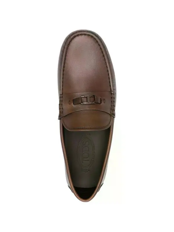 TOD'S Gommino Leather Loafers