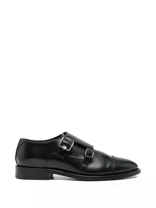 JIMMY CHOO Finnion Monk Strap Shoes