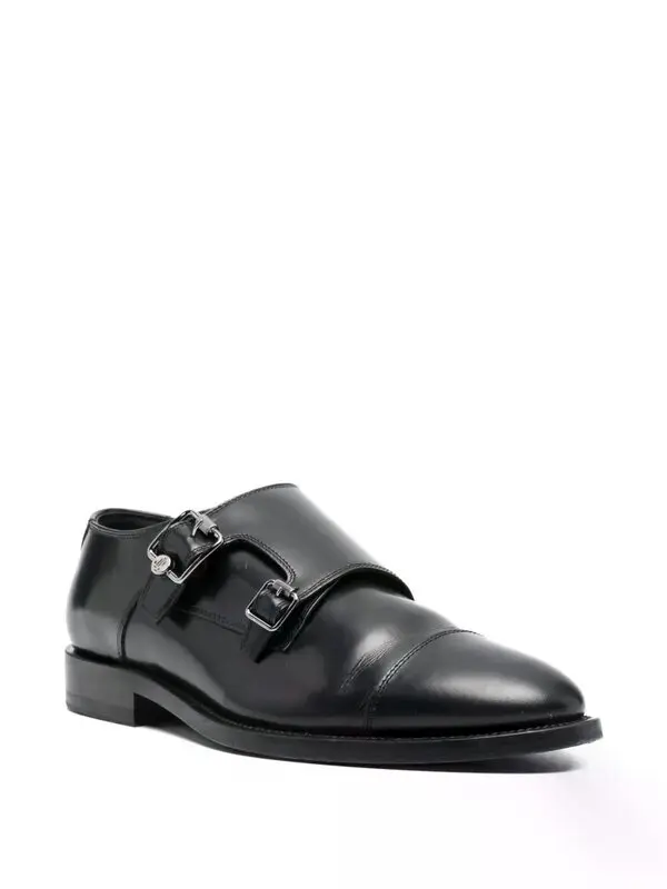 JIMMY CHOO Finnion Monk Strap Shoes