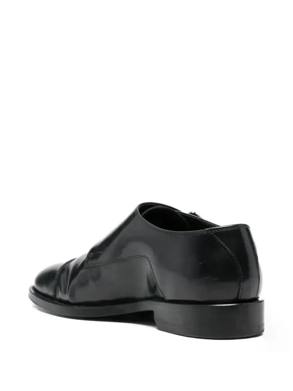 JIMMY CHOO Finnion Monk Strap Shoes