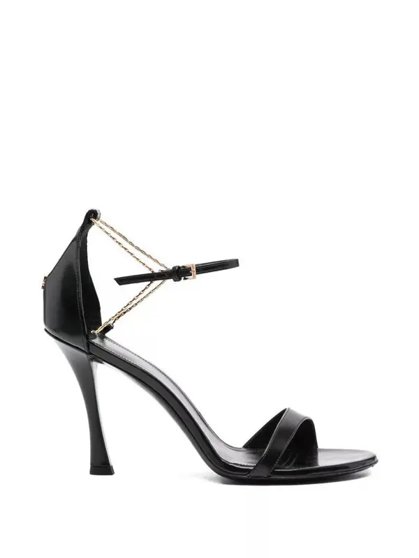 Givenchy Leather 4g Liquid High Heel Sandals