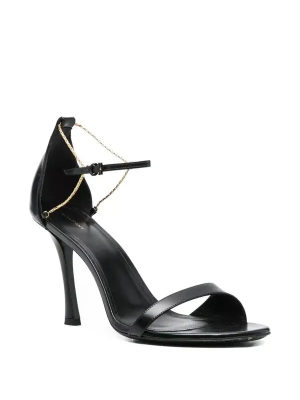 Givenchy Leather 4g Liquid High Heel Sandals