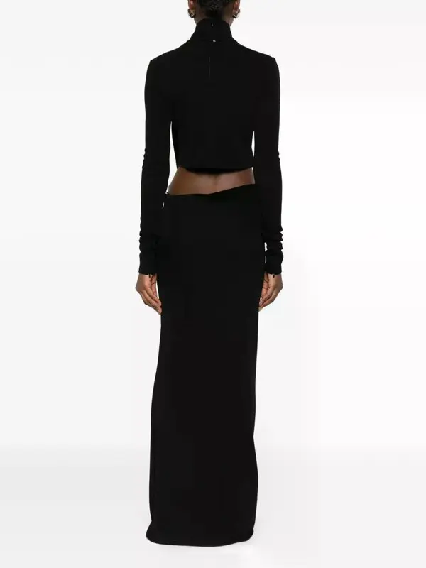 Sportmax Tie-detailed Maxi Dress