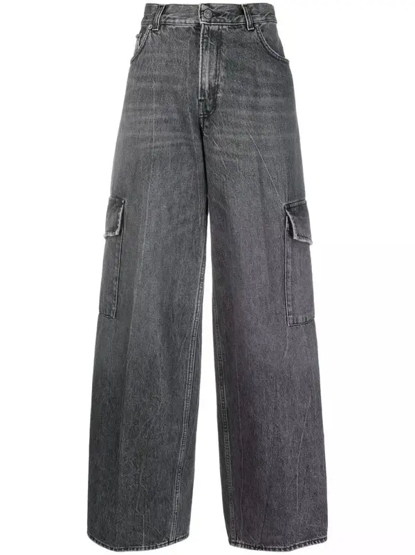 HAIKURE Bethany Cargo Marble Trousers