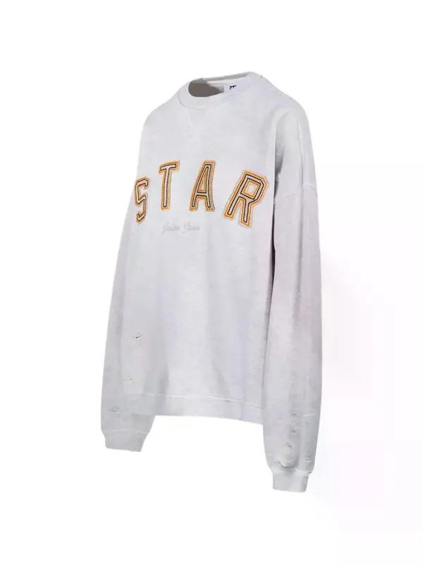 GOLDEN GOOSE Star Embroidered Oversized Sweatshirt