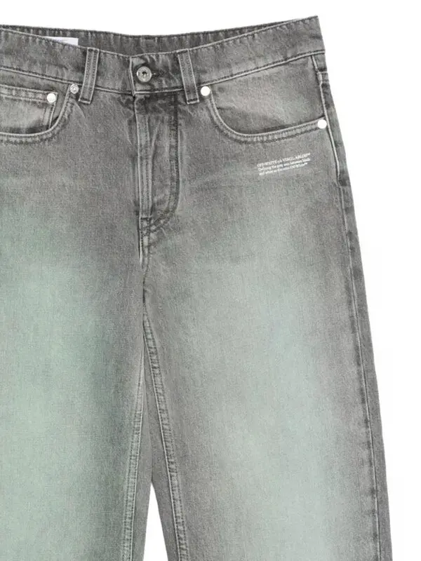 Off-White Logo-patch Jeans