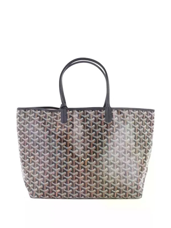 Goyard Saint Louis Coated Canvas Pm Tote Bag - Black