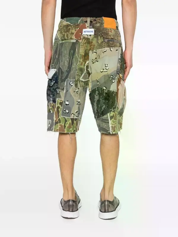 GALLERY DEPT. Patchwork Camouflage Shorts