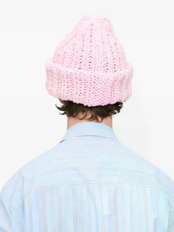 CHARLES JEFFREY Chunky Knit Beanie Hat