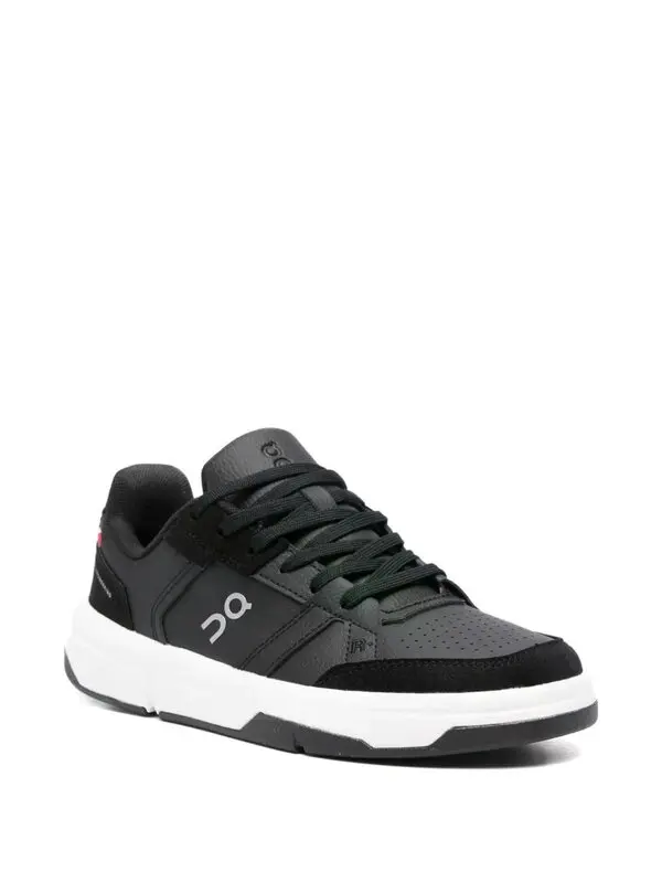 On Roger Clubhouse Lace-up Sneakers - Black