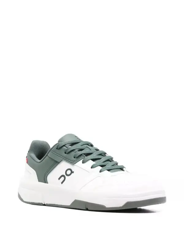 On The Roger Perforated-detail Sneakers