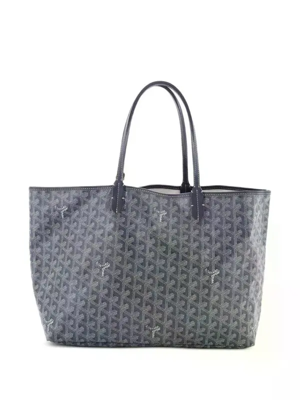Goyard Saint Louis Coated Canvas Pm Tote Bag - Grey