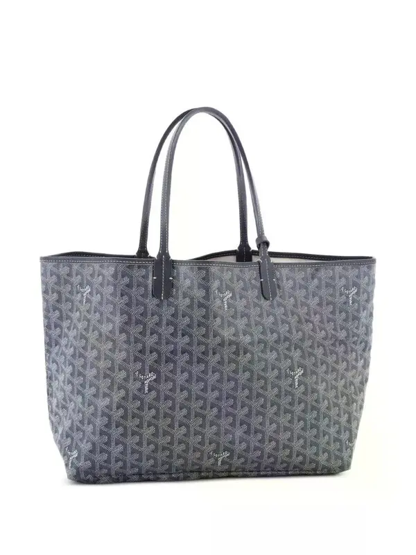 Goyard Saint Louis Coated Canvas Pm Tote Bag - Grey