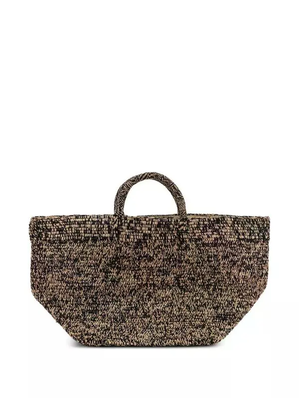 IBELIV Raffia Bucket Bag - Neutrals