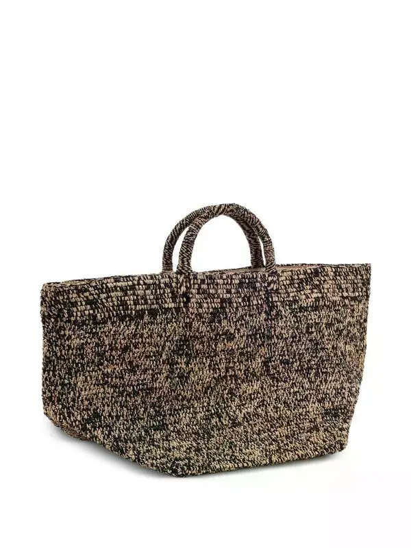 IBELIV Raffia Bucket Bag - Neutrals