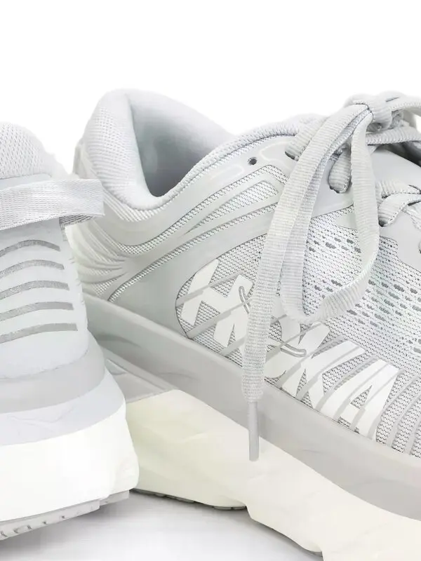HOKA® Bondi 7 Knit Low-top Sneakers - Grey