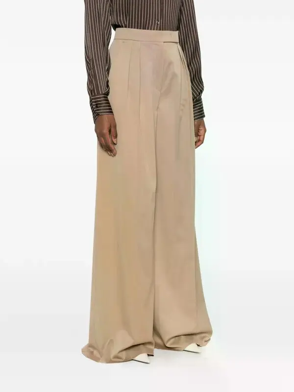 Max Mara Quorum Pleated Wide Leg Trousers