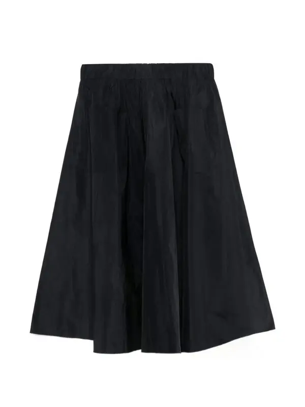 SUSANNE BOMMER Midi Skirt With Front Pockets - Blue