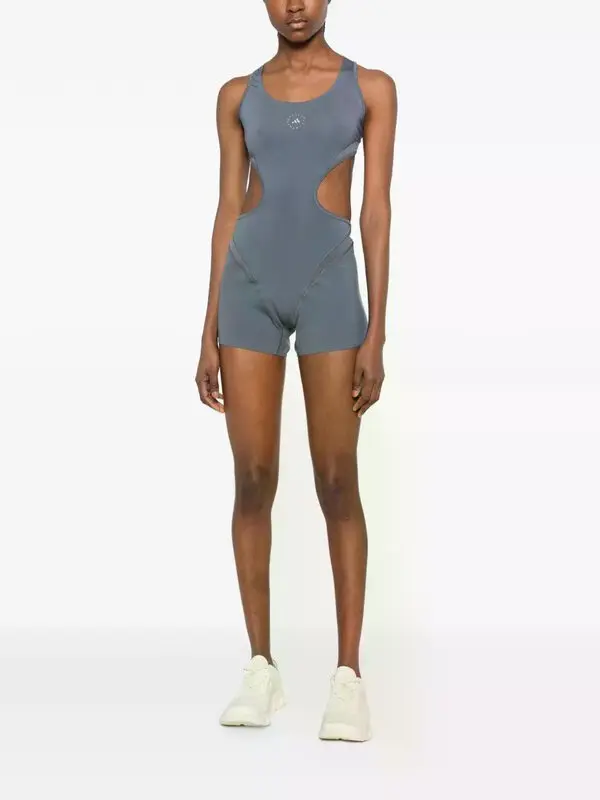 Adidas By Stella McCartney Cut-out Jumpsuit