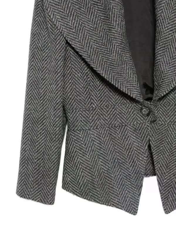 Valentino Garavani 1980s Herringbone Jacket