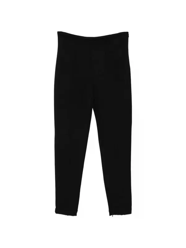 Versace 1990s Panelled Trousers - Black