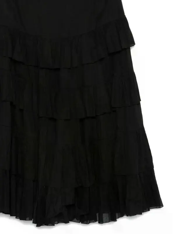 Prada Tiered Maxi Skirt