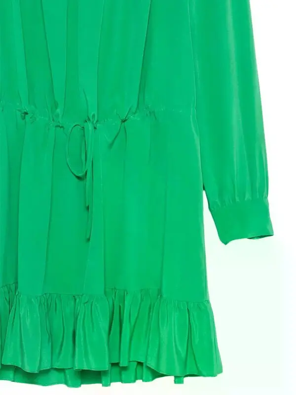 Moschino Silk Ruffled Dress